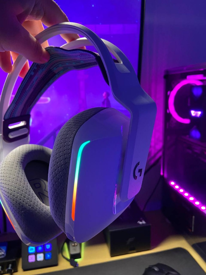 Logitech G733 LIGHTSPEED WIRELESS RGB GAMING HEADSET, Audio, Headphones ...