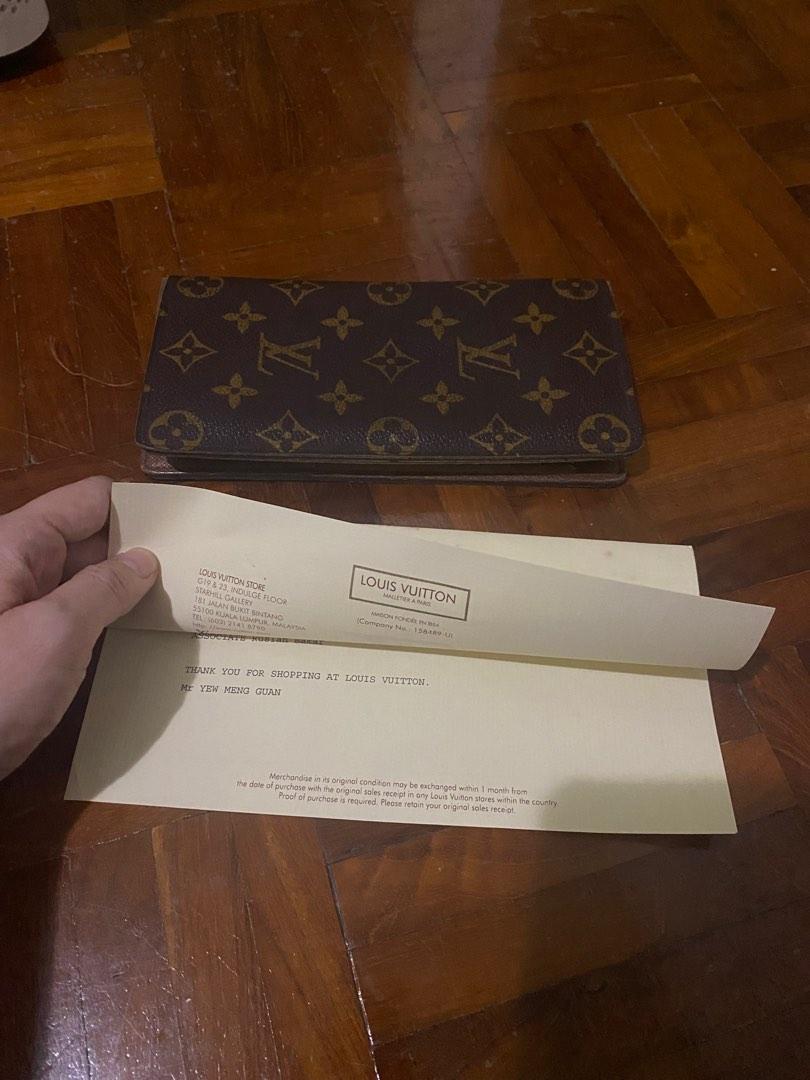 Louis Vuitton LV long monogram wallet, Luxury, Bags & Wallets on Carousell