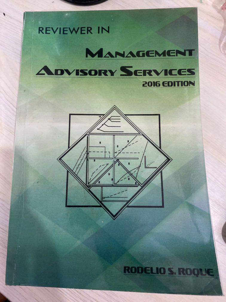 Management Advisory Services by Rodelio S. Roque, Hobbies & Toys, Books ...