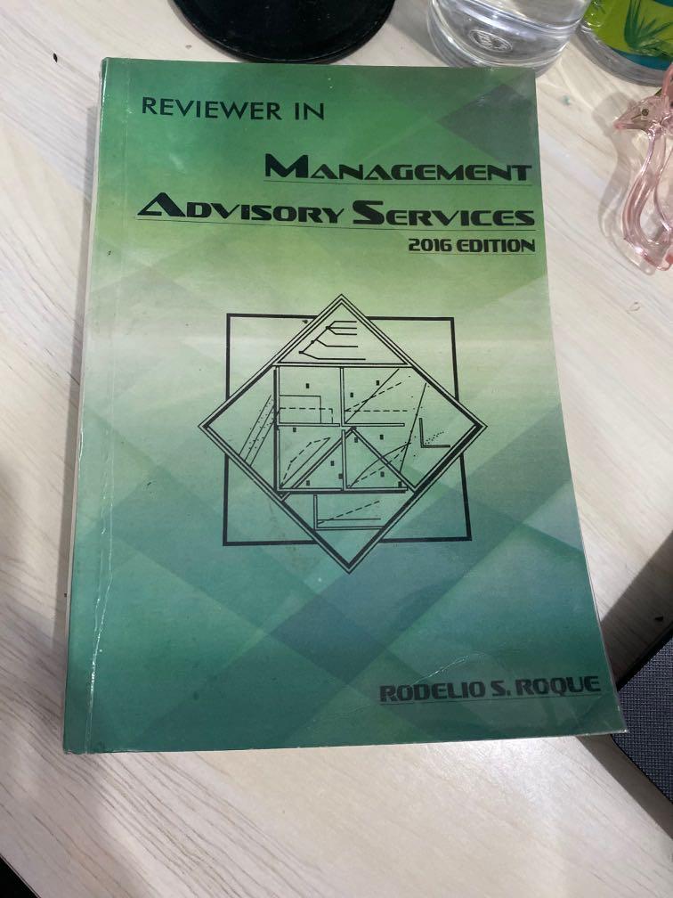 Management Advisory Services by Rodelio S. Roque, Hobbies & Toys, Books ...
