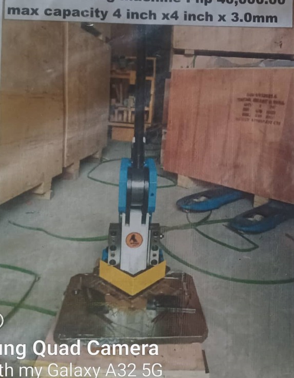 Manual Plate Notching Machine, Commercial & Industrial, Industrial ...