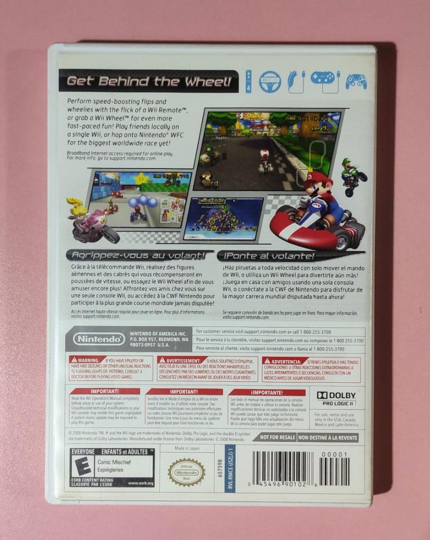 Mario Kart Wii - [WII Game] [NTSC / ENGLISH Language] [CIB / Complete ...