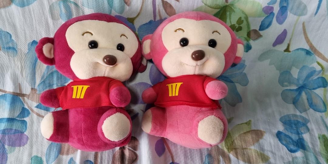 MBS soft toy monkeys, Hobbies & Toys, Memorabilia & Collectibles, Fan ...