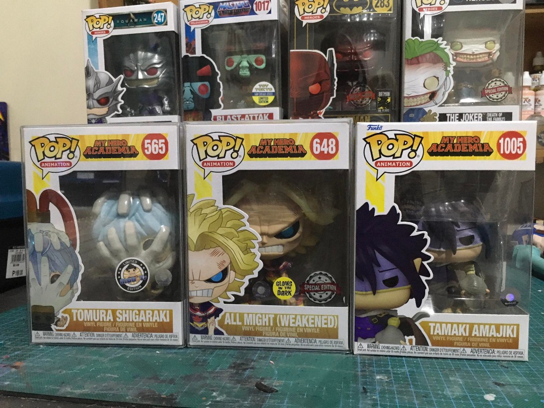 Rush MHA Funko pops, Hobbies & Toys, Toys & Games on Carousell