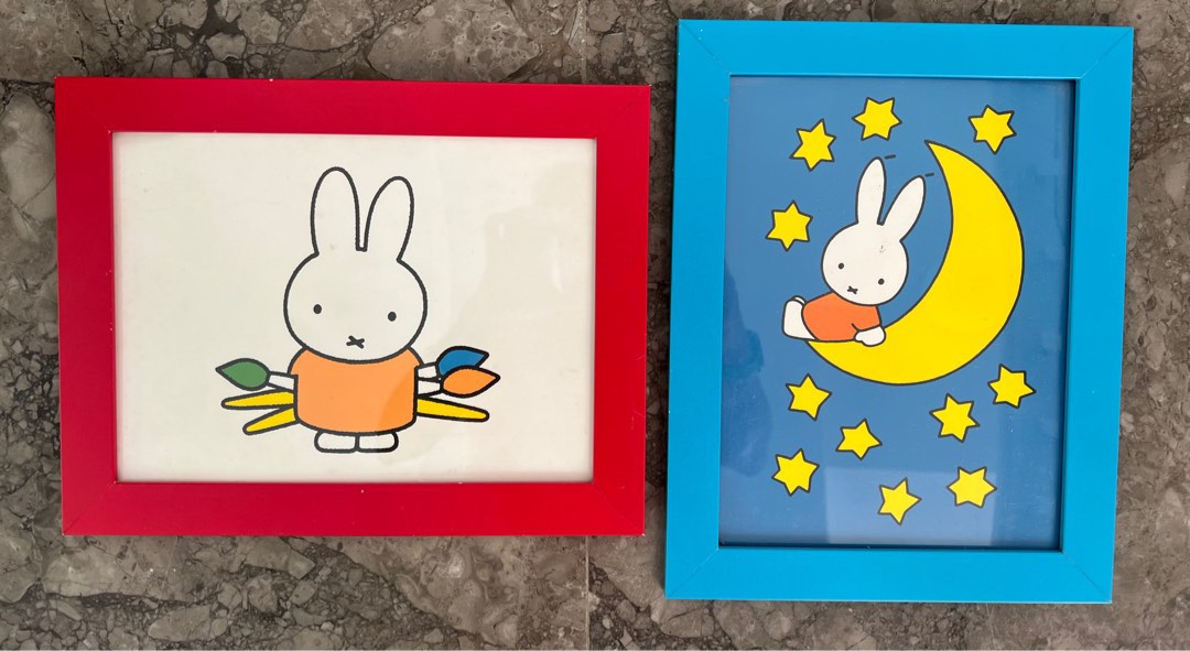 Miffy pictures, framed, Babies & Kids, Infant Playtime on Carousell