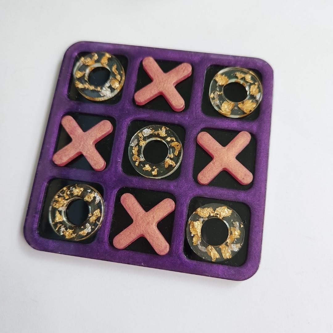 Mini Tic Tac Toe board, Hobbies & Toys, Stationery & Craft, Handmade ...