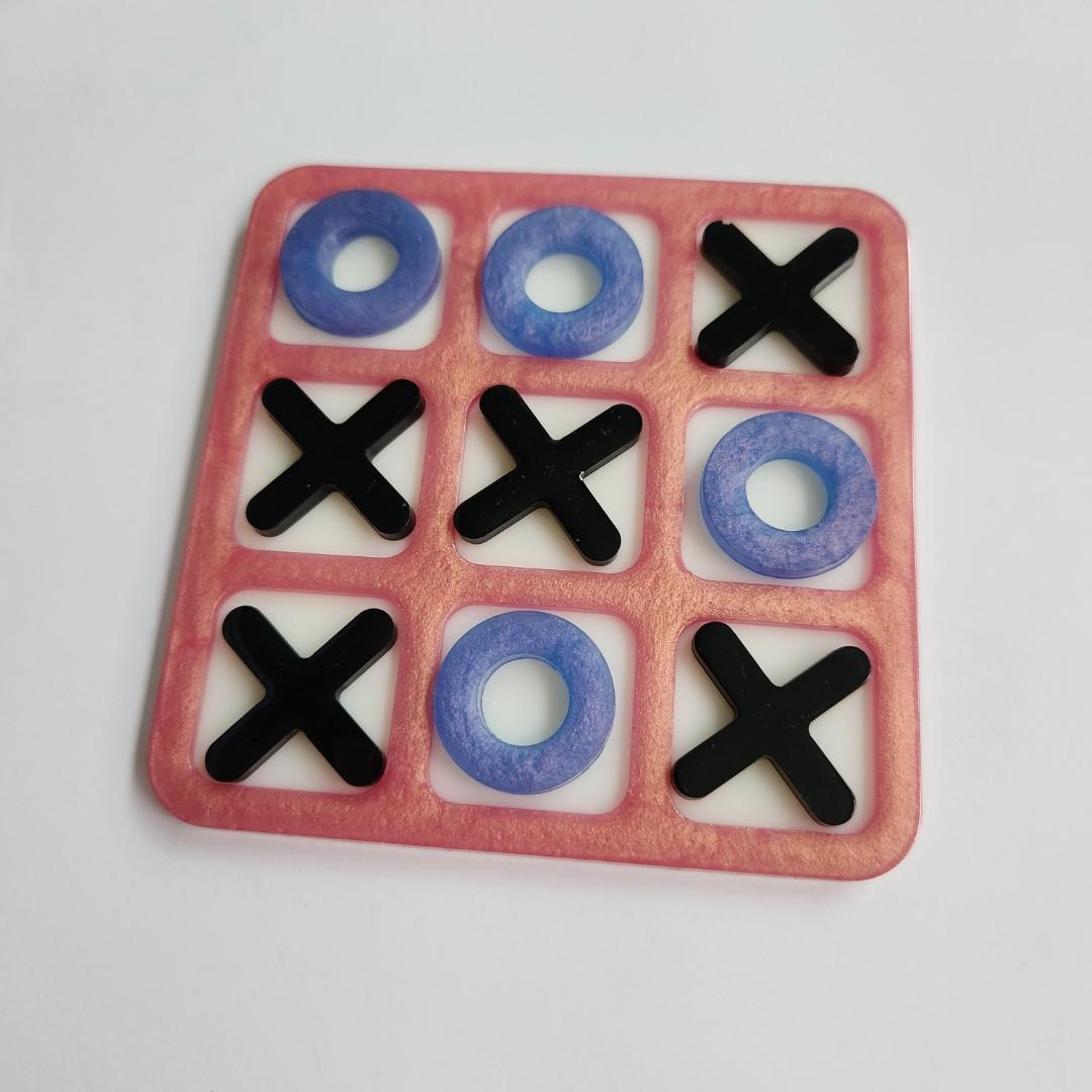 Mini Tic-Tac Toe Board, Hobbies & Toys, Stationery & Craft, Handmade ...