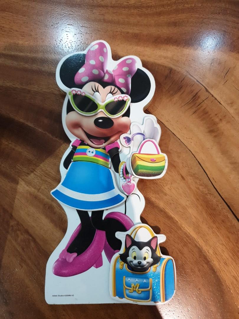 Minnie Mouse Magnetic Dress-Up, Hobbies & Toys, Toys & Games on Carousell