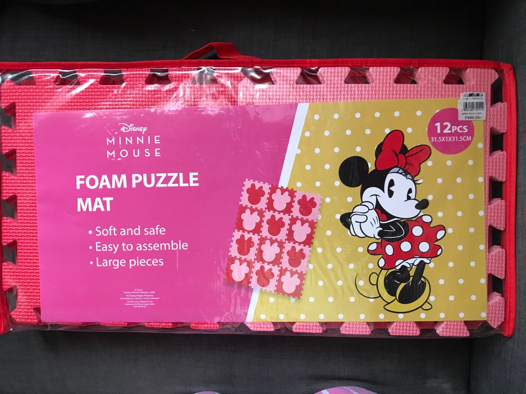 Minnie Puzzle Mat, Babies & Kids, Infant Playtime on Carousell