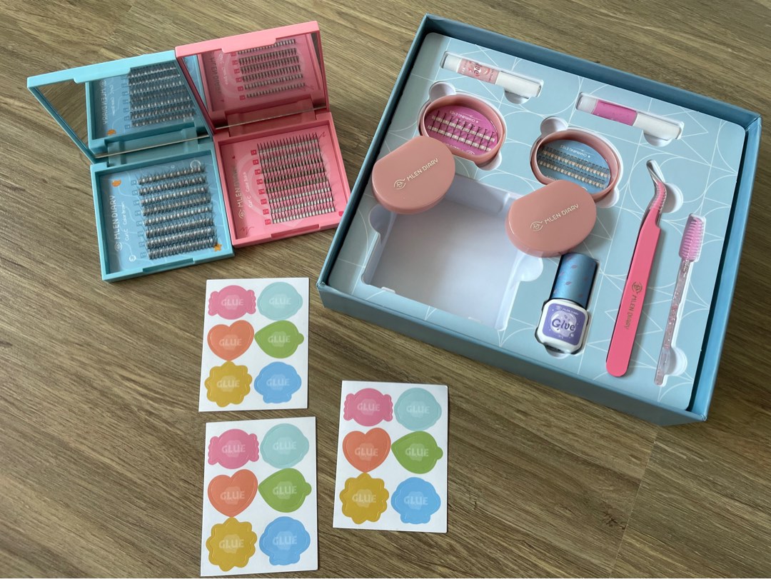 Mlen Diary DIY Grating Eyelash Kit, Beauty & Personal Care, Vision Care ...