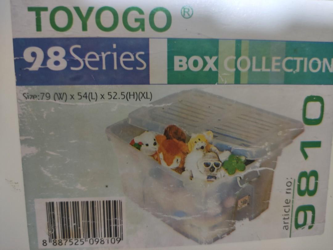 Multiple TOYOGO Boxes / Plastic Storage Container, Furniture & Home ...