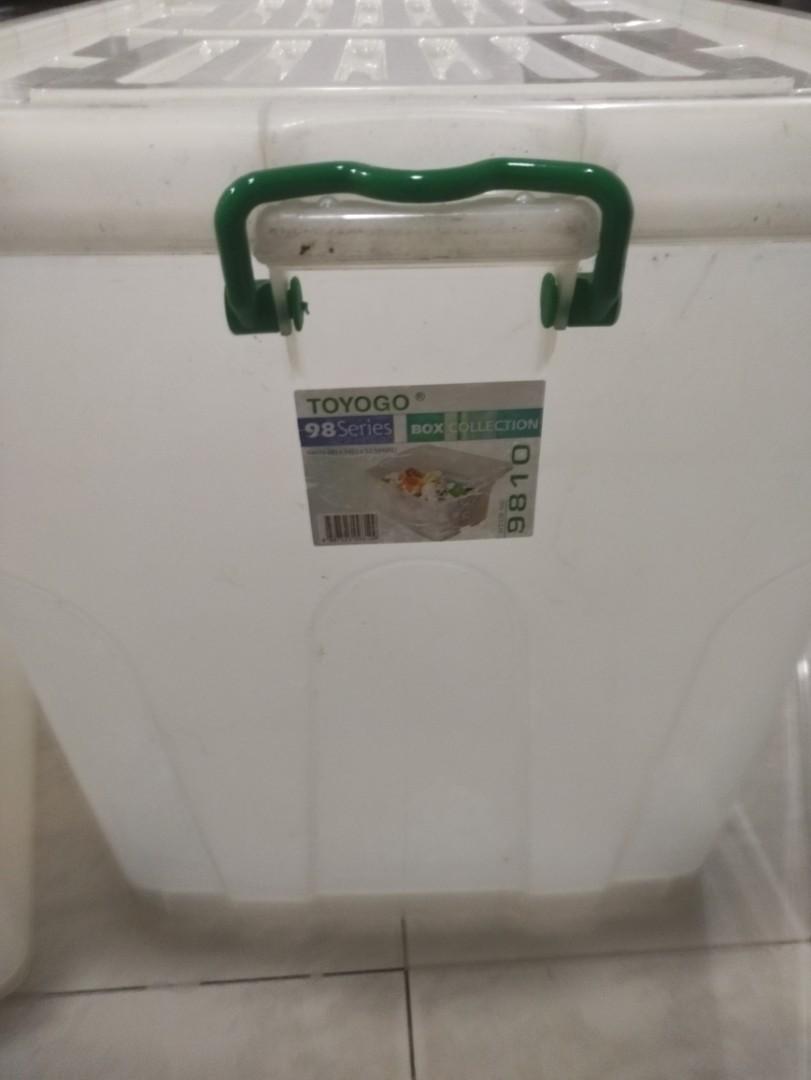 Multiple TOYOGO Boxes / Plastic Storage Container, Furniture & Home ...