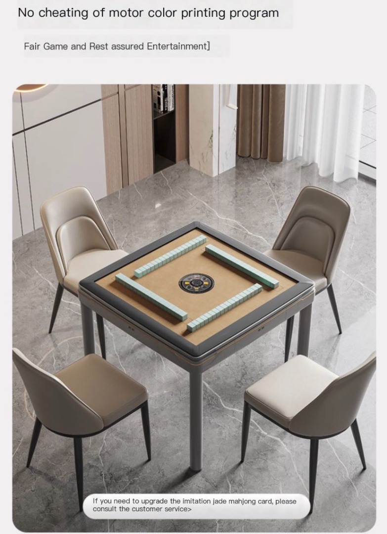 "MULTIPLE VARIATIONS Mahjong machine fully automatic dining table dual ...