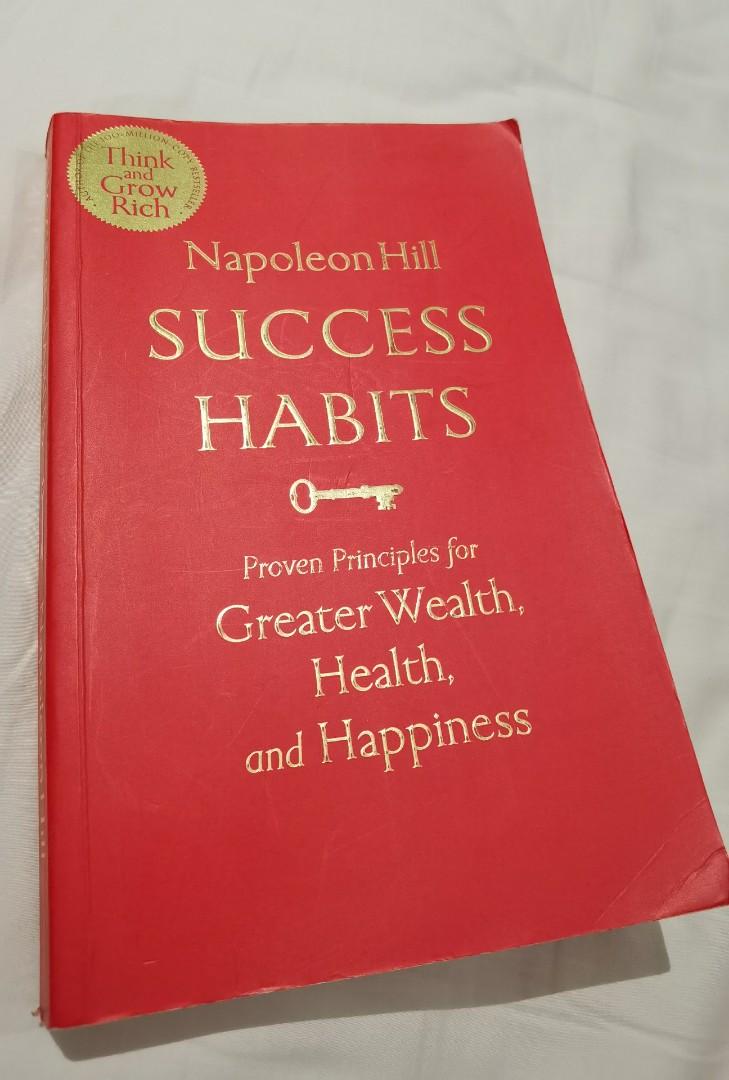 Napoleon Hill Success Habits Book, Hobbies & Toys, Books & Magazines ...