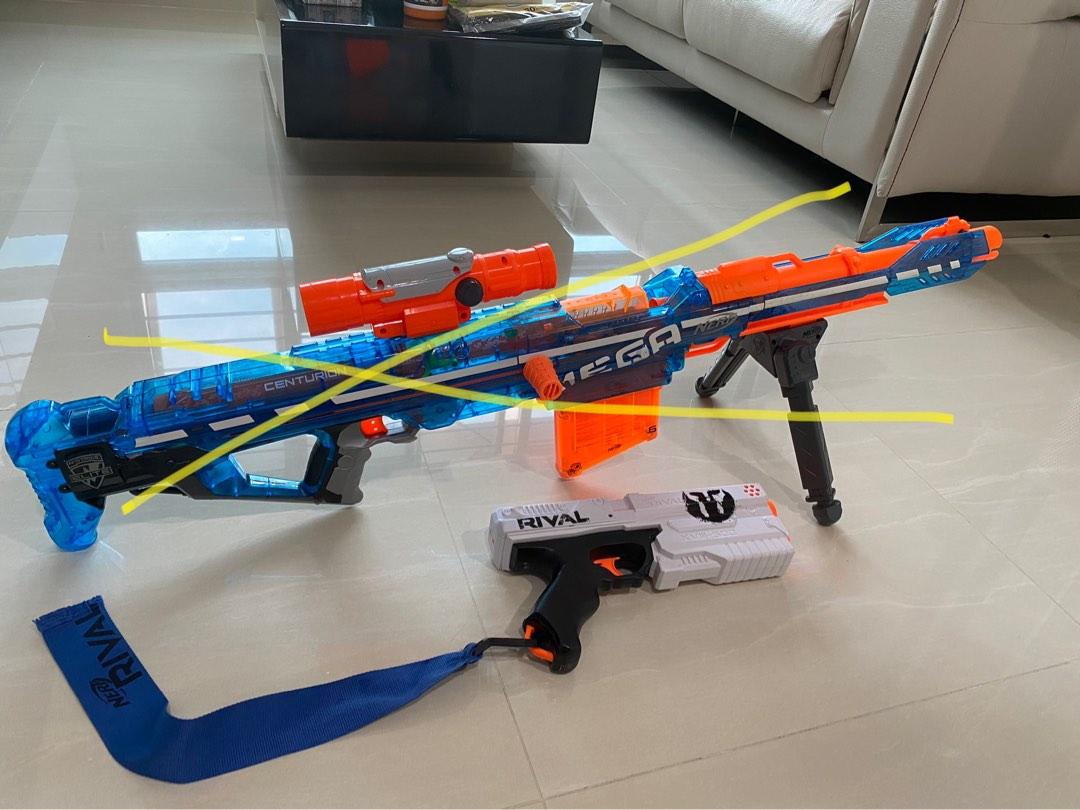 Nerf gun rival. 3 ball bullets , Hobbies & Toys, Toys & Games on Carousell