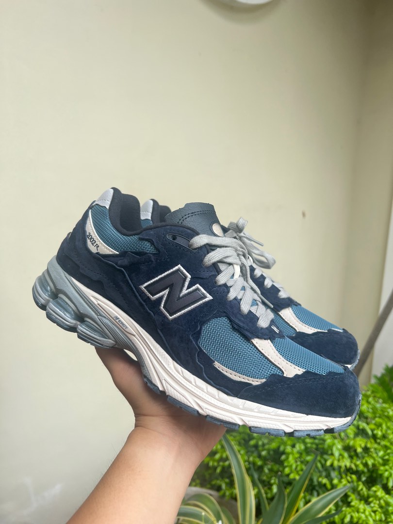 New Balance 2002r Protection Pack Blue, Men's Fashion, Footwear ...