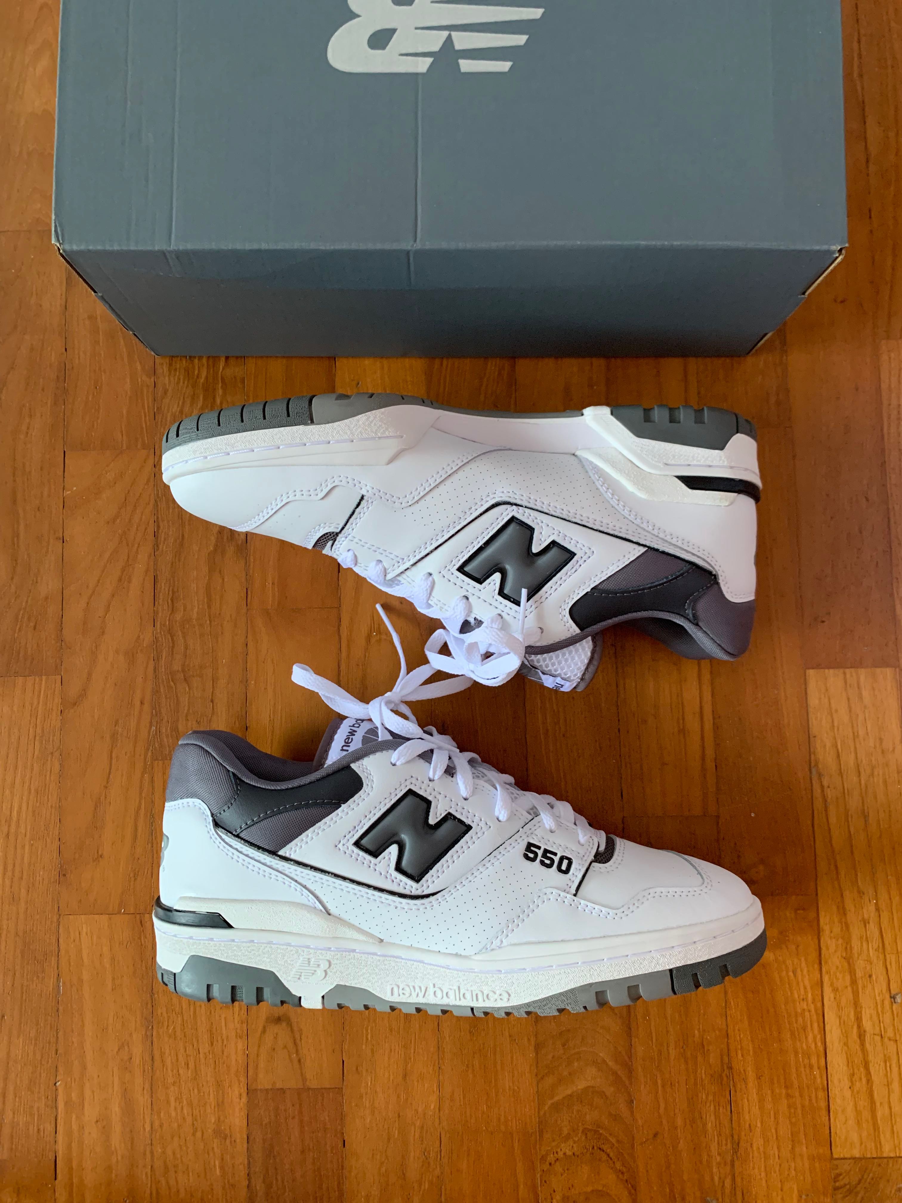 New Balance 550 Grey Castlerock, Men's Fashion, Footwear, Sneakers on ...