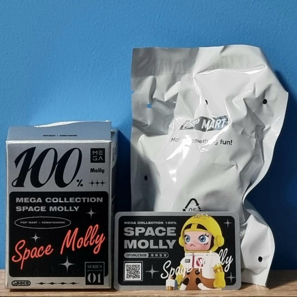 NEW Pop Mart Mega Collection 100% Space Molly (Series 01) : Spongebob ...