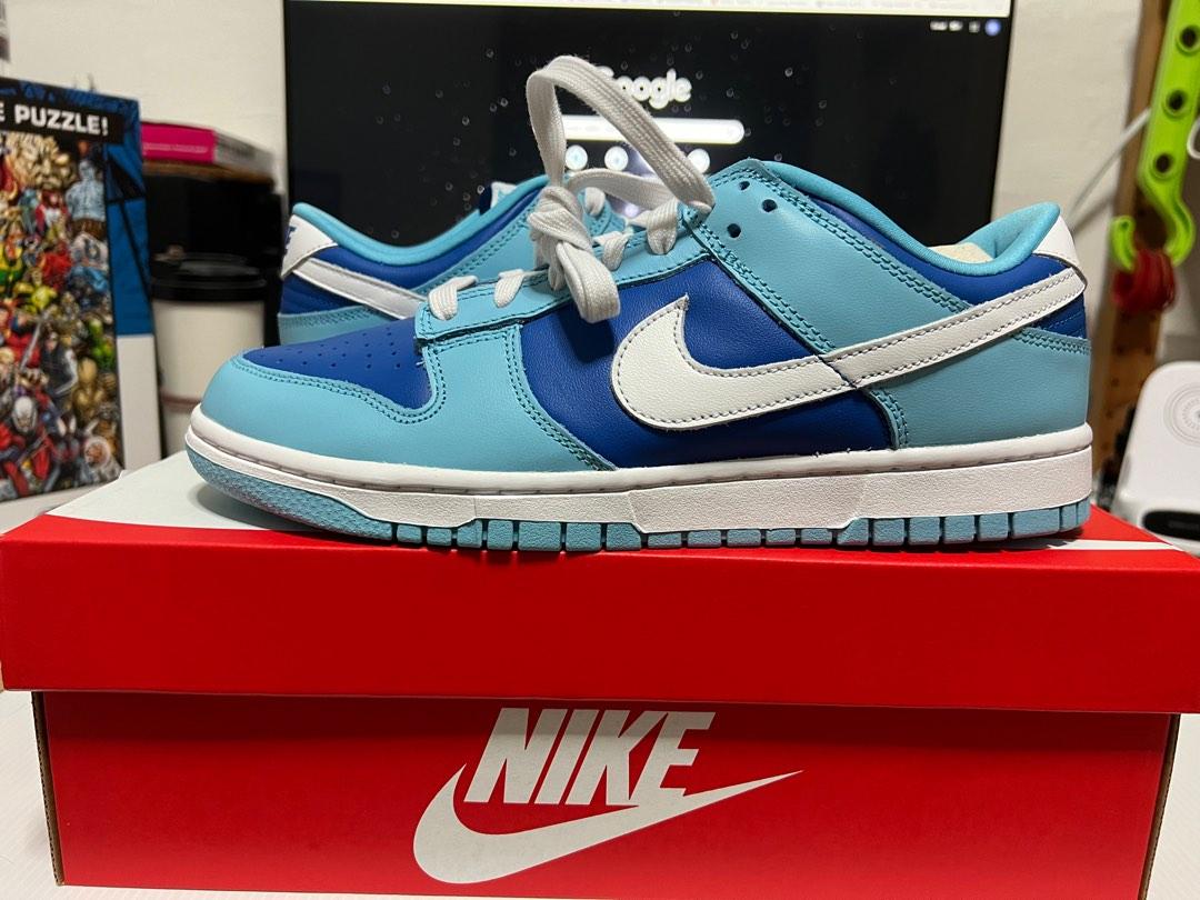 Nike Dunk Low QS 'Argon', Men's Fashion, Footwear, Sneakers on Carousell