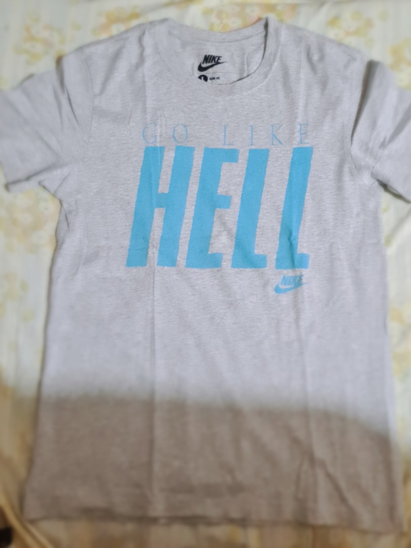 Nike Go Like Hell Shirt, Men's Fashion, Activewear on Carousell