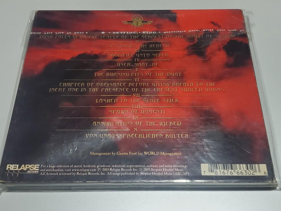 Nile Annihilation of the Wicked CD, Hobbies & Toys, Music & Media, CDs ...