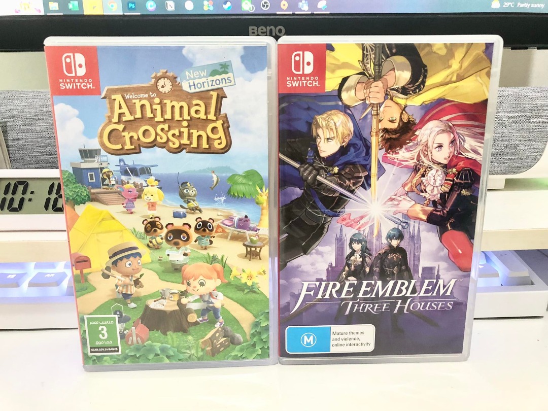 Nintendo Switch - Animal Crossing New Horizons ACNH & Fire Emblem TH ...