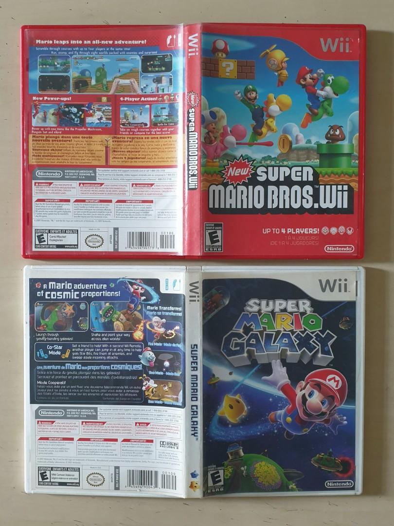 Nintendo, Wii, Wii U, Spider-Man, Super Mario Bros,Galaxy 1, 2,Super ...