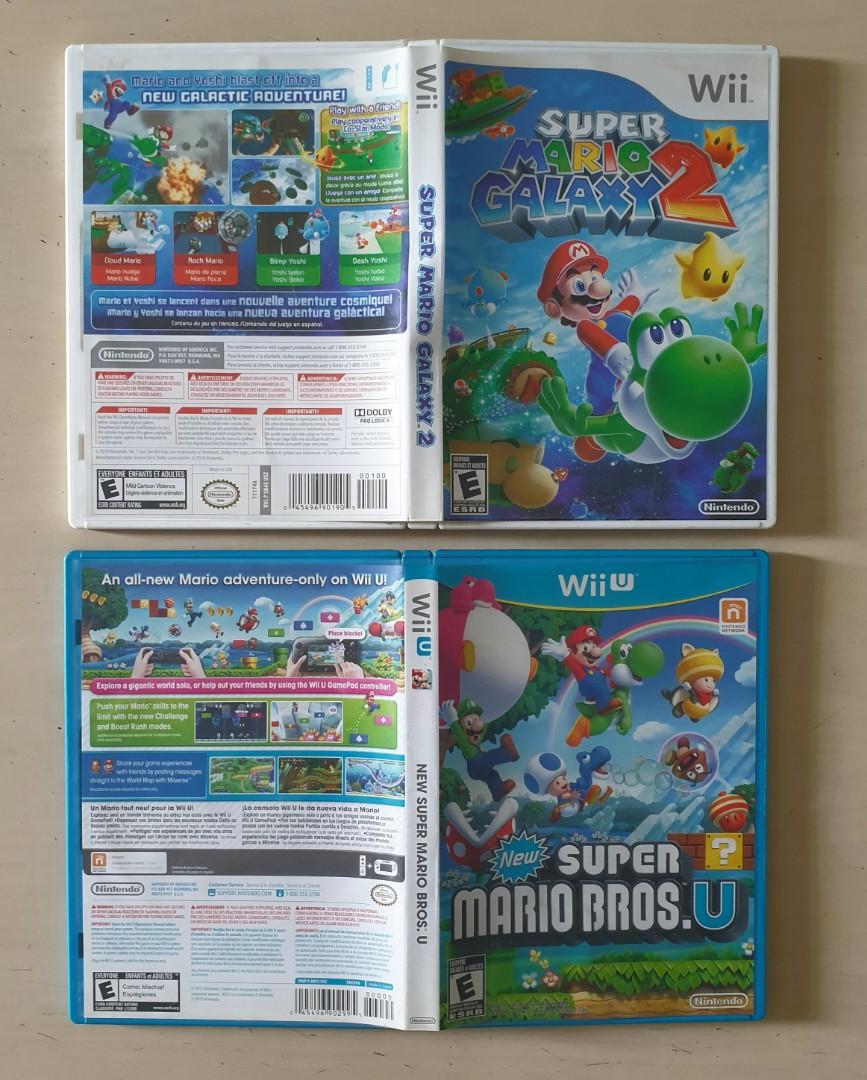 Nintendo, Wii, Wii U, Spider-Man, Super Mario Bros,Galaxy 1, 2,Super ...