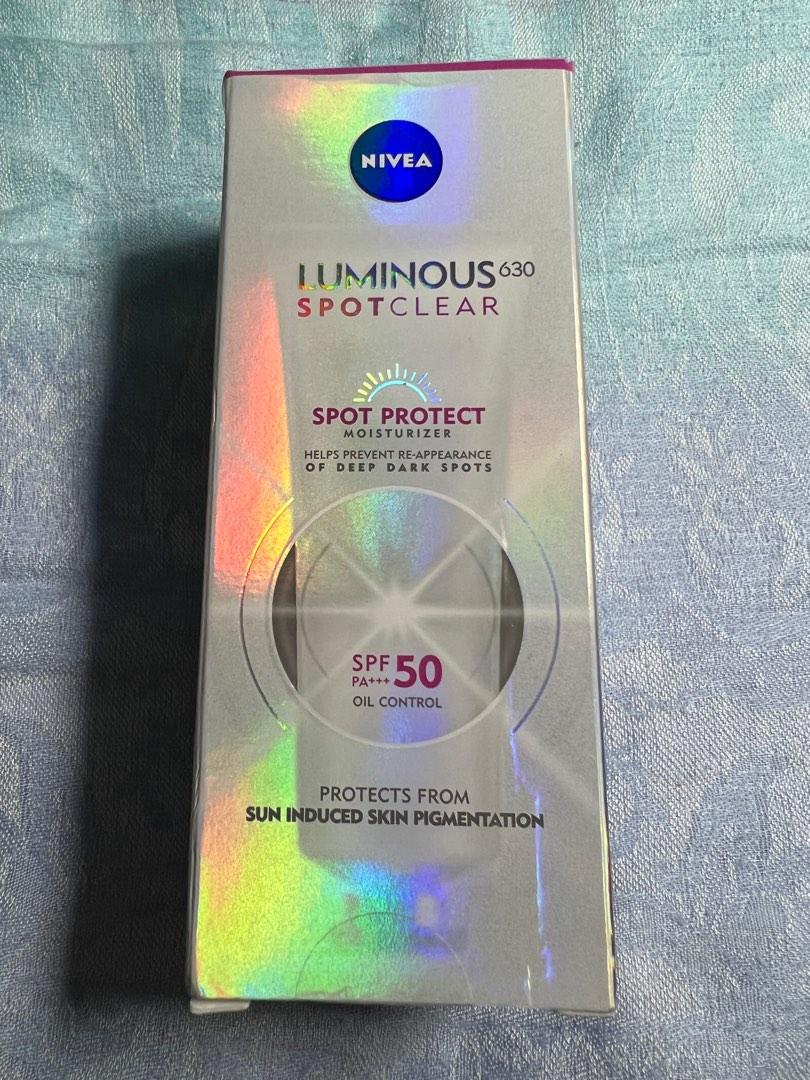 Nivea Luminous 630 Spot Clear Spot Moisturizer SPF 50 PA++++ , 40ml ...