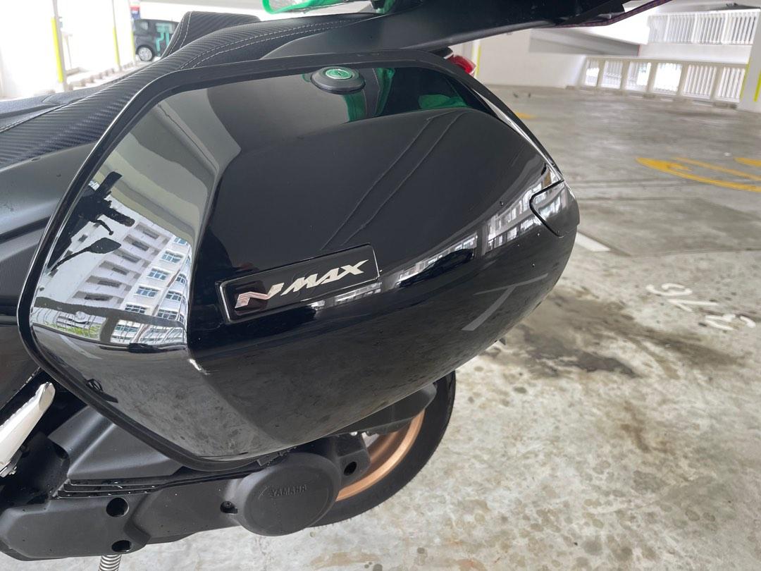 NMAX side box, Motorcycles, Motorcycle Accessories on Carousell
