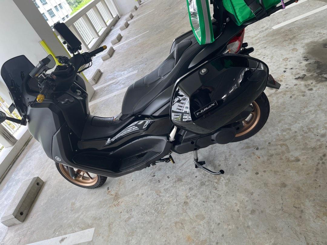 NMAX side box, Motorcycles, Motorcycle Accessories on Carousell