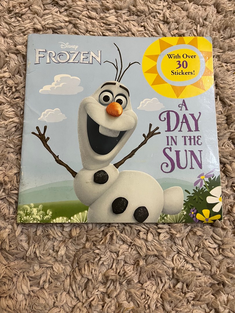 Olaf: A Day In The Sun, Hobbies & Toys, Books & Magazines, Children's ...