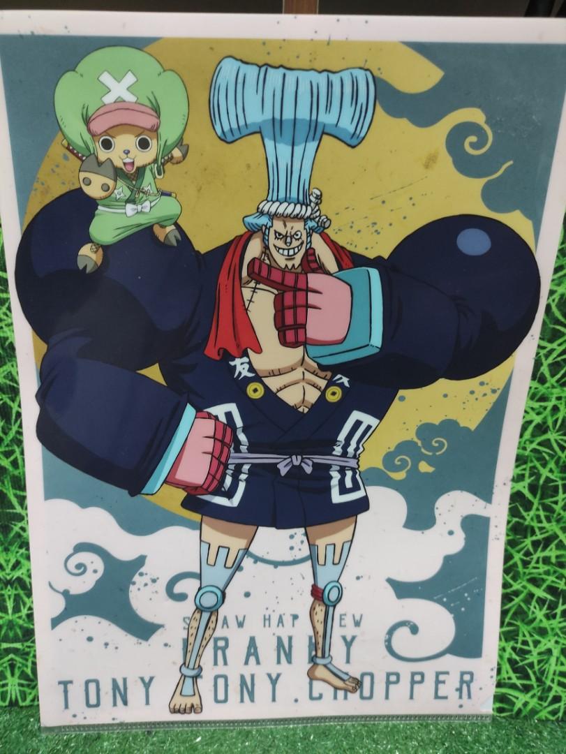 On piece Franky Chopper Wano Pocket File, Hobbies & Toys, Toys & Games ...