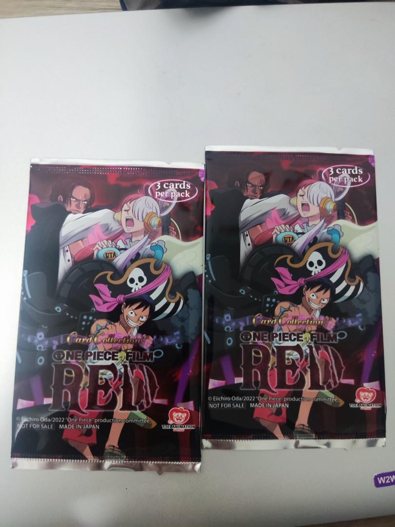 One Piece film red character card set, Hobbies & Toys, Toys & Games on ...