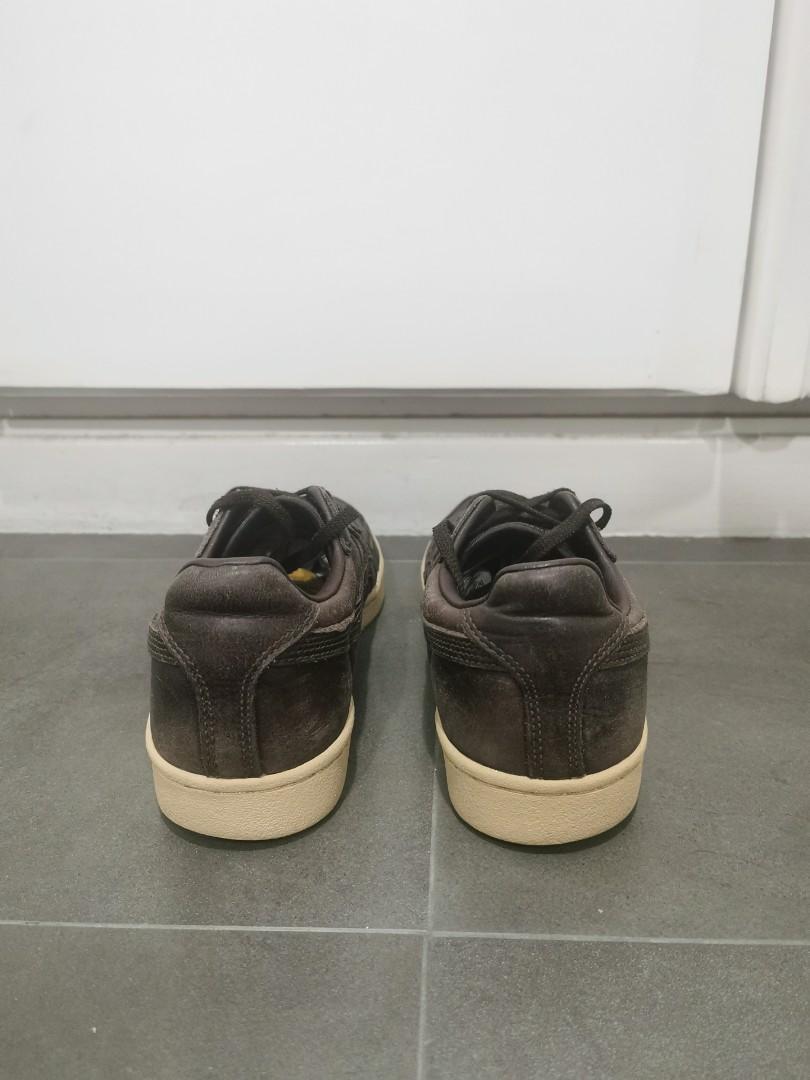 Onitsuka Tiger GSM Coffee Leather Sneakers, Men's Fashion, Footwear ...