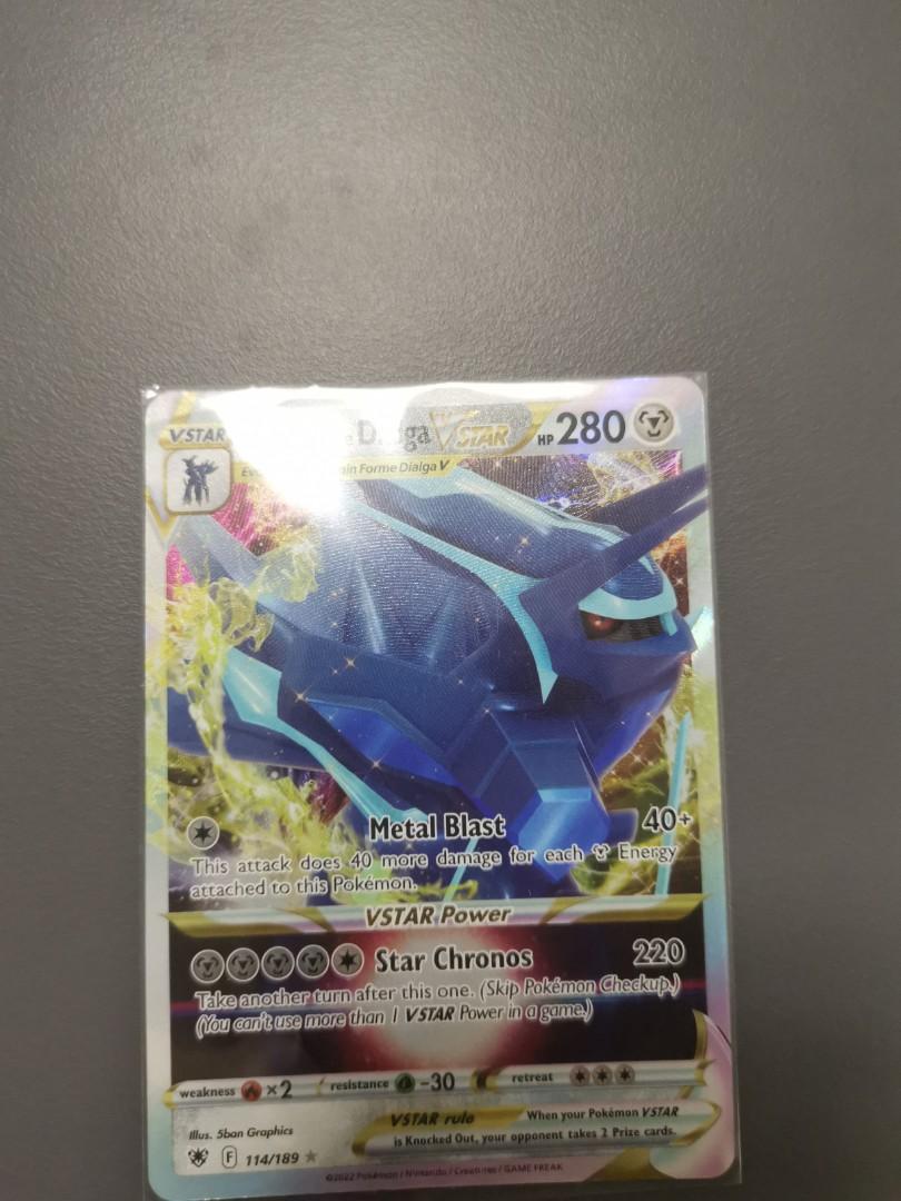 Origin forme dialga vstar-114/189, Hobbies & Toys, Toys & Games on ...