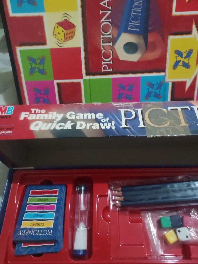 Original Pictionary, Hobbies & Toys, Toys & Games on Carousell