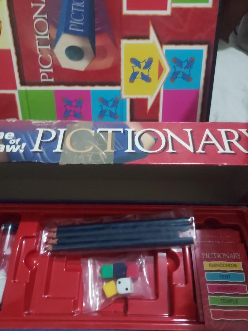 Original Pictionary, Hobbies & Toys, Toys & Games on Carousell