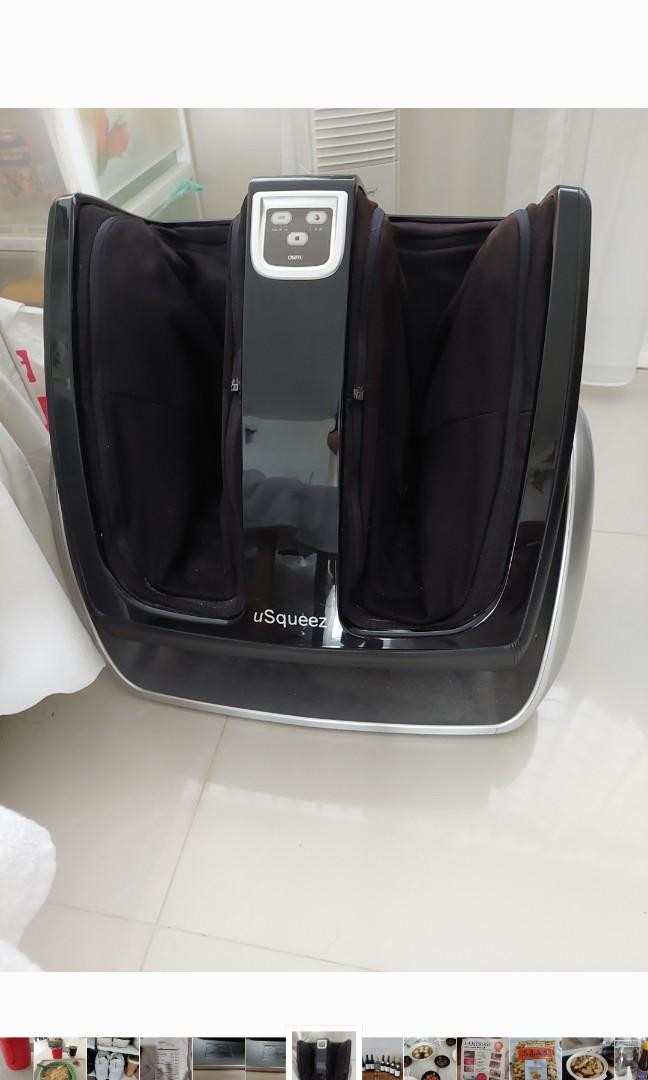 OSIM USqueeze foot Massager, Health & Nutrition, Massage Devices on ...