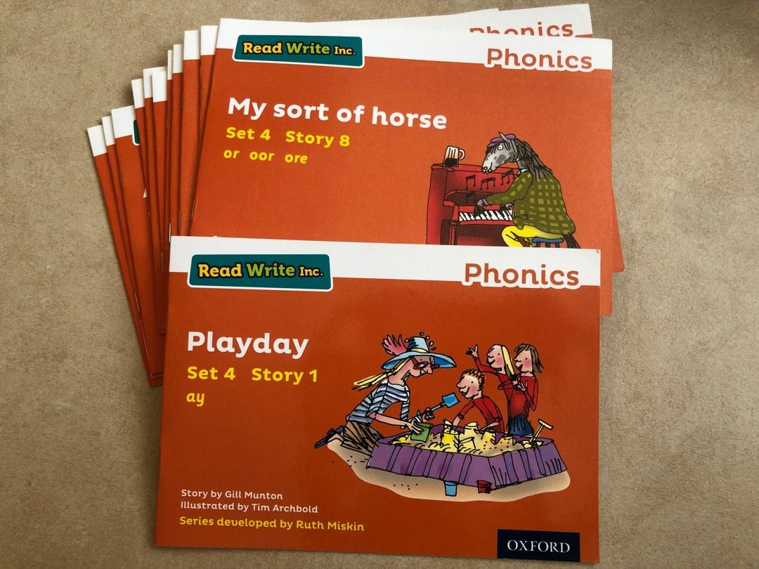 Oxford RWI phonics book, 興趣及遊戲, 書本 & 文具, 小說 & 故事書 - Carousell