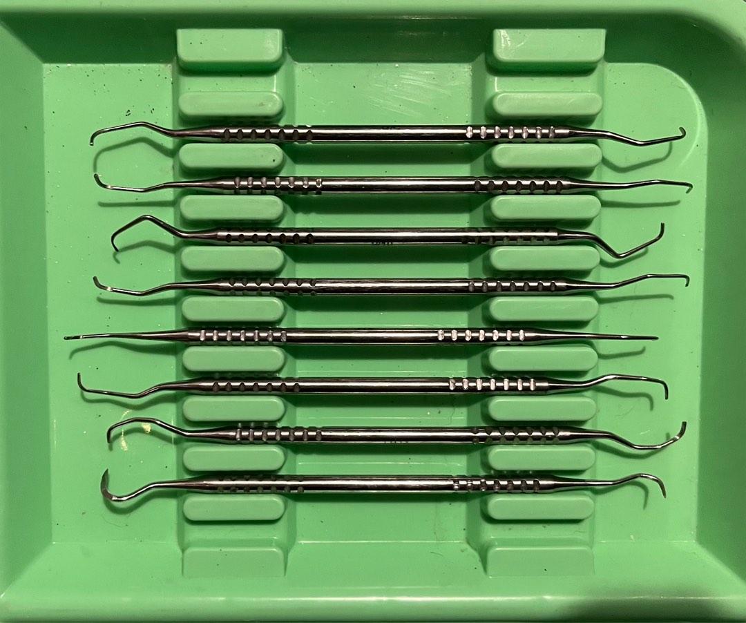 PERIO SET (GRACEY CURETTES + UNIVERSAL SCALER), Health & Nutrition ...