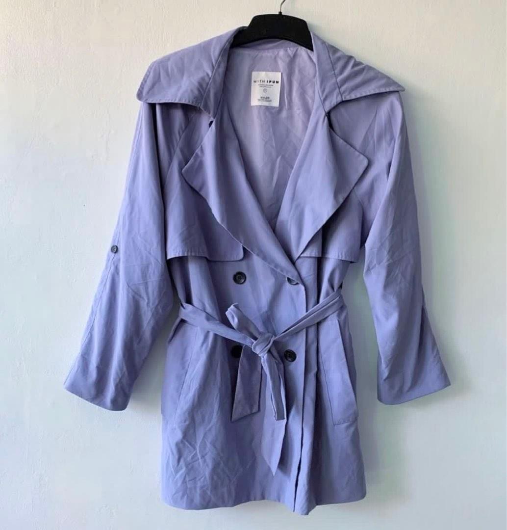 Periwinkle Parka, Women's Fashion, Coats, Jackets and Outerwear on ...