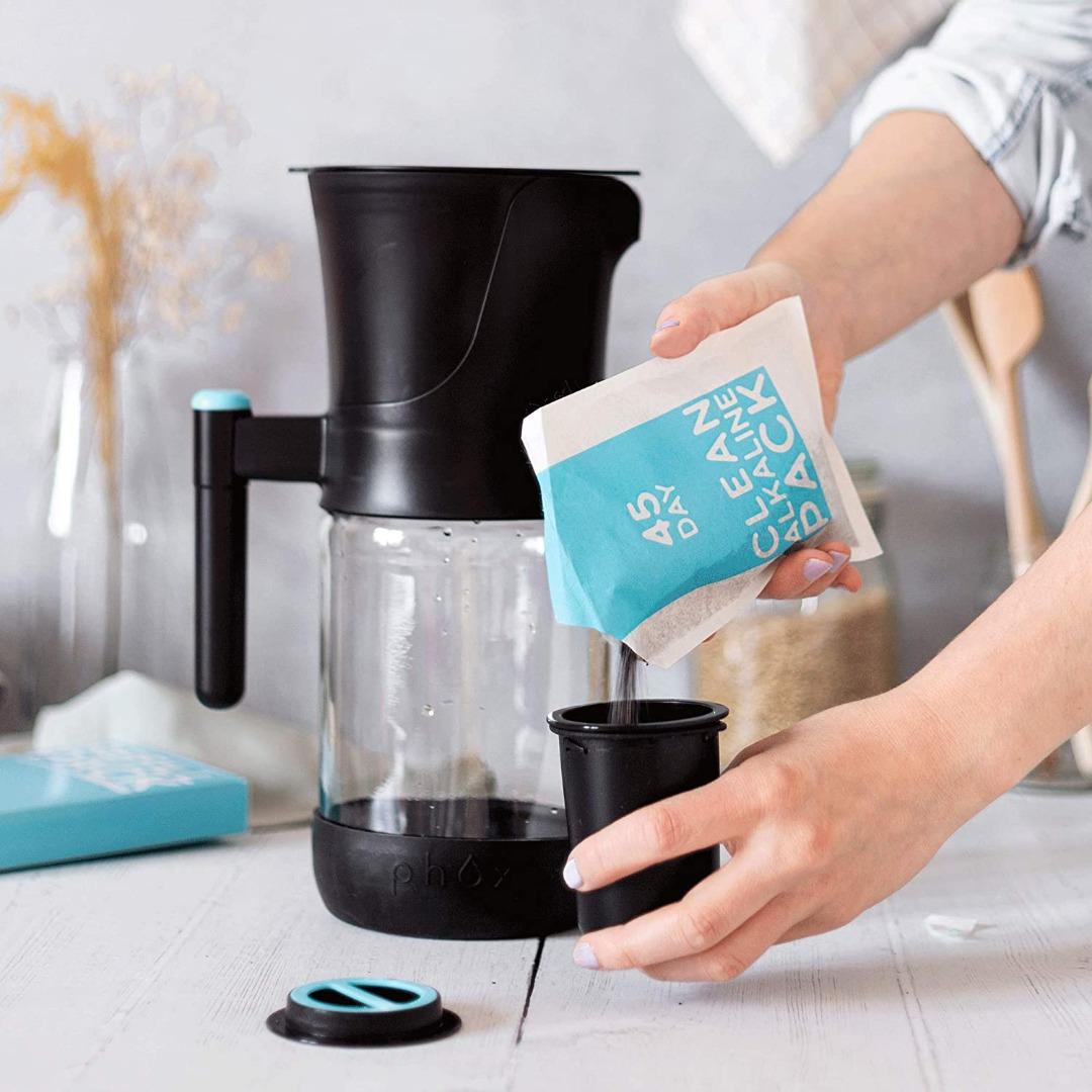 Phox V2 Water Filter | 2.2L Glass Water Filter Jug, TV & Home ...