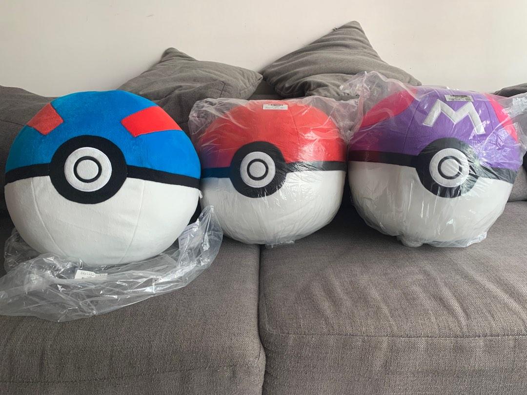 Pokemon big plushy ball, Hobbies & Toys, Toys & Games on Carousell