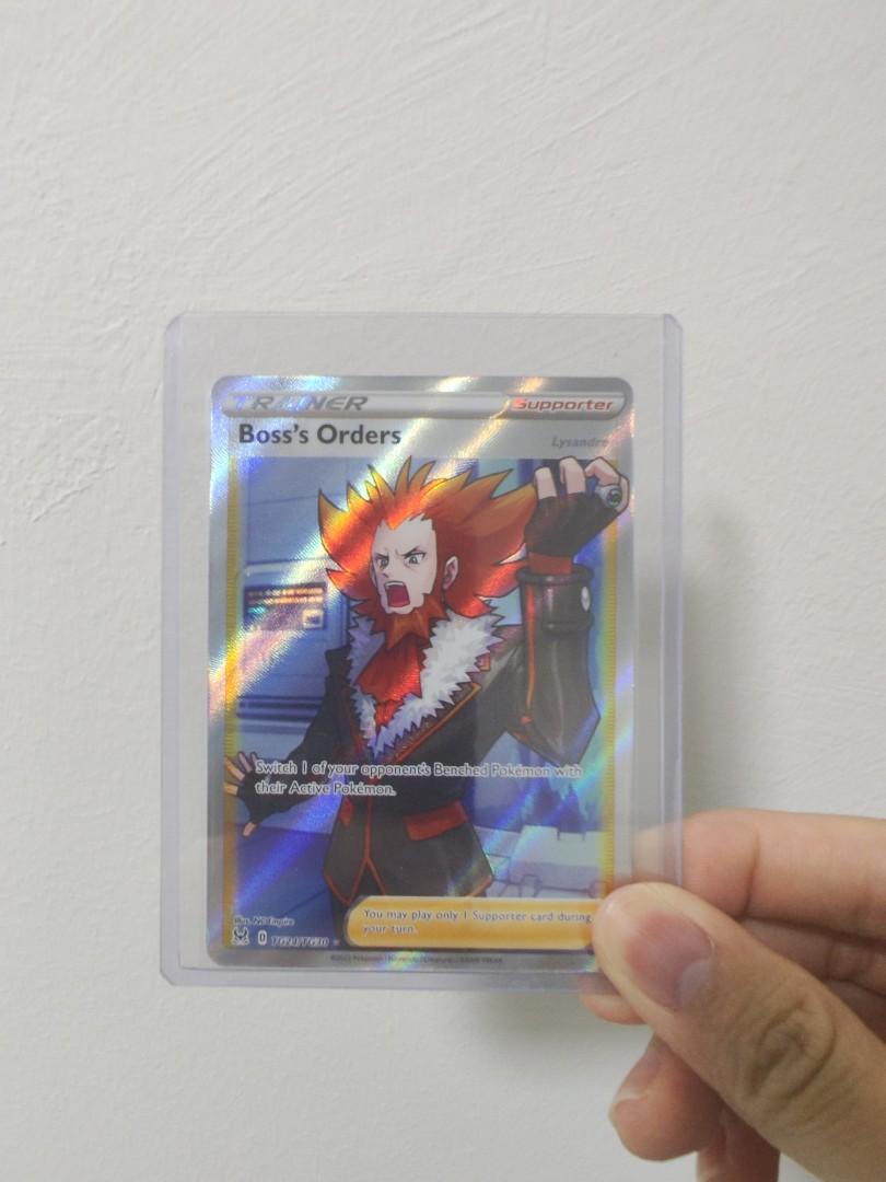 Pokemon TCG Boss's Order Full Art Lost Origins, Hobbies & Toys, Toys ...