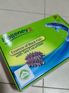 Polleney Essence of black fish with sea cucumber, Health & Nutrition ...