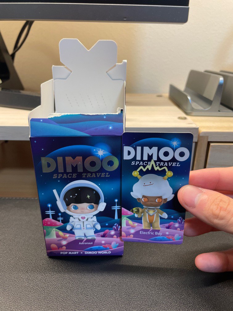 POPMART Dimoo Space Travel: Electric Boy, Hobbies & Toys, Toys & Games ...