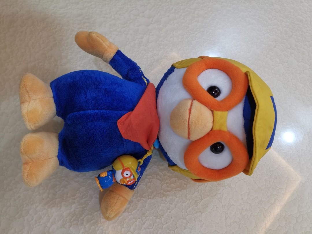 Pororo plushie (official merchandise), Hobbies & Toys, Toys & Games on ...