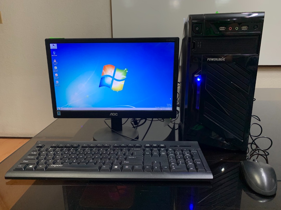 Powerlogic Aoc Computer Desktop Set 1 Computers And Tech Desktops