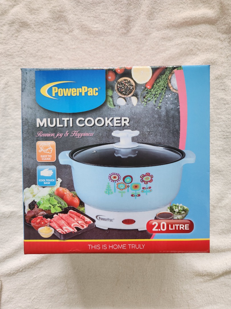 Powerpac Multi Cooker / steamboat pressure cooker bbq soup, TV & Home ...